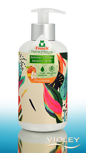Frosch Peach Blossom Sensitive-Soap 300 ml at Violey