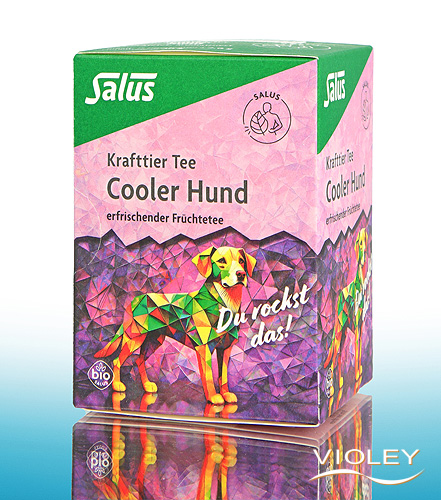 Salus Organic Fruit Tea Cool Dog, tea bags 15 x 2,0 g