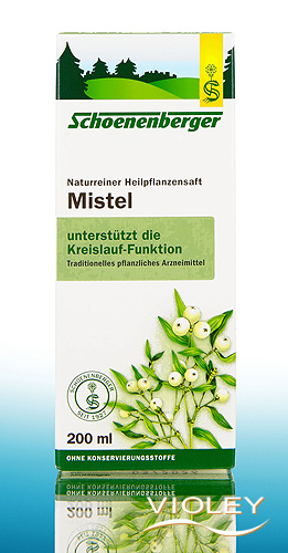 Schoenenberger Naturreiner Heilpflanzensaft Mistel 200 ml