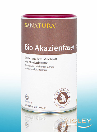 Sanatura Bio Akazienfaser Pulver 180 g bei Violey