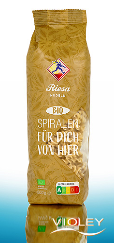 Riesa Nudeln Bio Spiralen 500 g bei Violey