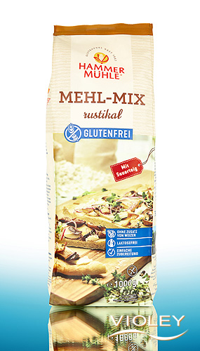 Hammermühle Mehl-Mix rustikal, glutenfrei 1 kg bei Violey