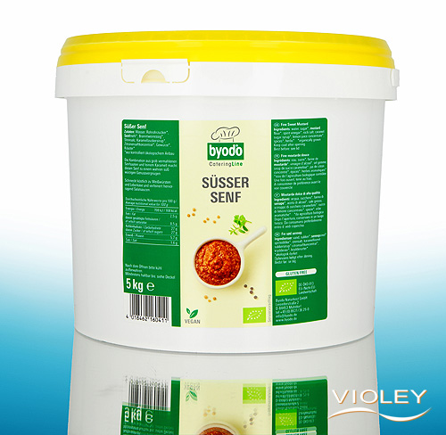 Byodo Organic Sweet Mustard 5 kg at Violey