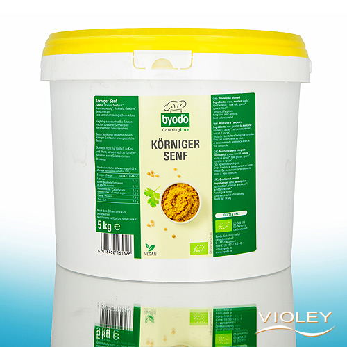 Byodo Organic Granular Mustard 5 kg at Violey
