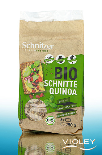 Schnitzer Bio Schnitte Quinoa, glutenfrei 250 g bei Violey