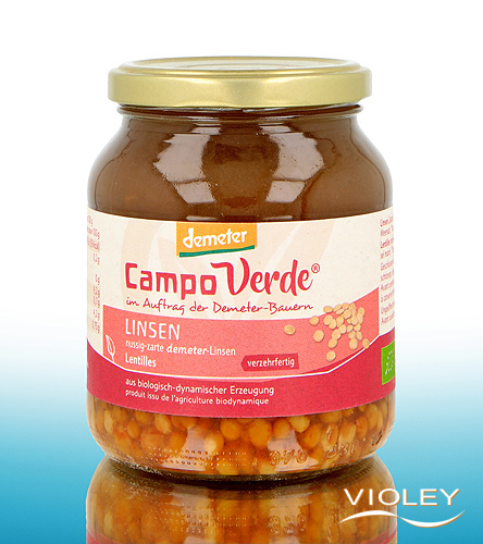 Campo Verde Linsen 220 g bei Violey