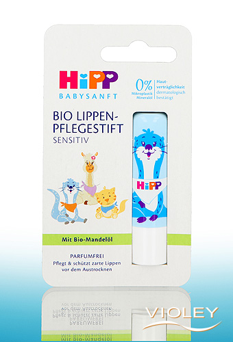 Hipp Organic Lip Balm 4,8 g at Violey