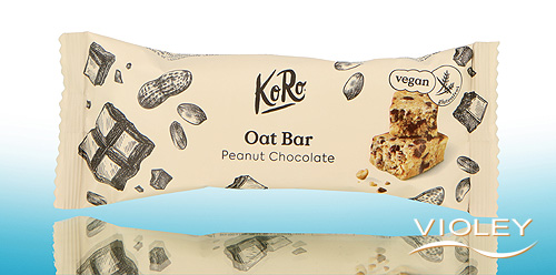 KoRo Organic Oat Bar Peanut Chocolate 60 g at Violey