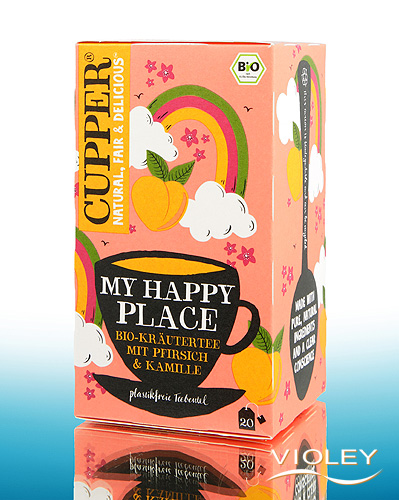 Cupper Organic Infusion My Happy Place, tea bags 20 x 1,5 g