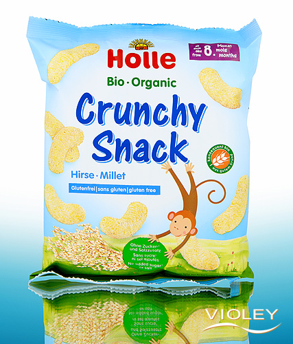 Holle Organic Crunchy Snack Millet 25 g at Violey