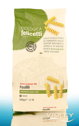Felicetti Organic Fusilli 500 g at Violey