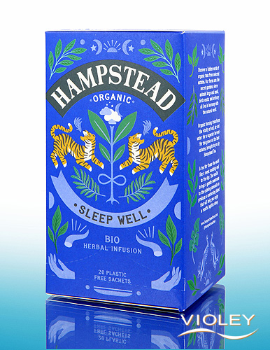 Hampstead Tea Organic Herbal Tea Sleep Well, tea bags 20 x 1,25 g