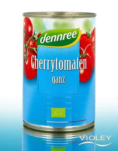 dennree Organic Cherry Tomatoes, whole 240 g at Violey